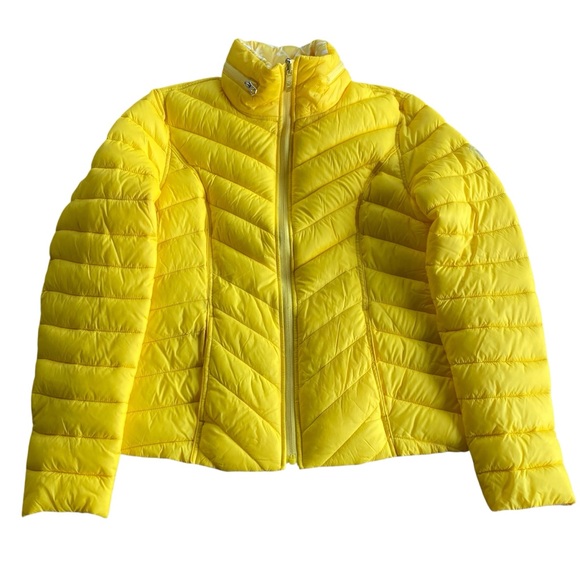 Nautica | Jackets & Coats | Nautica Bright Yellow Reversible Puffer ...